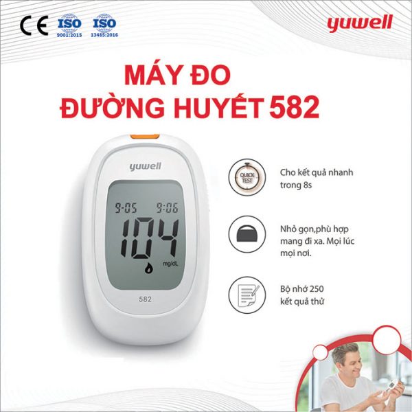 Máy que đo đường huyết Yuwell 710 rẻ nhất DCYK TPHCM hiện nay - Xe lăn ...